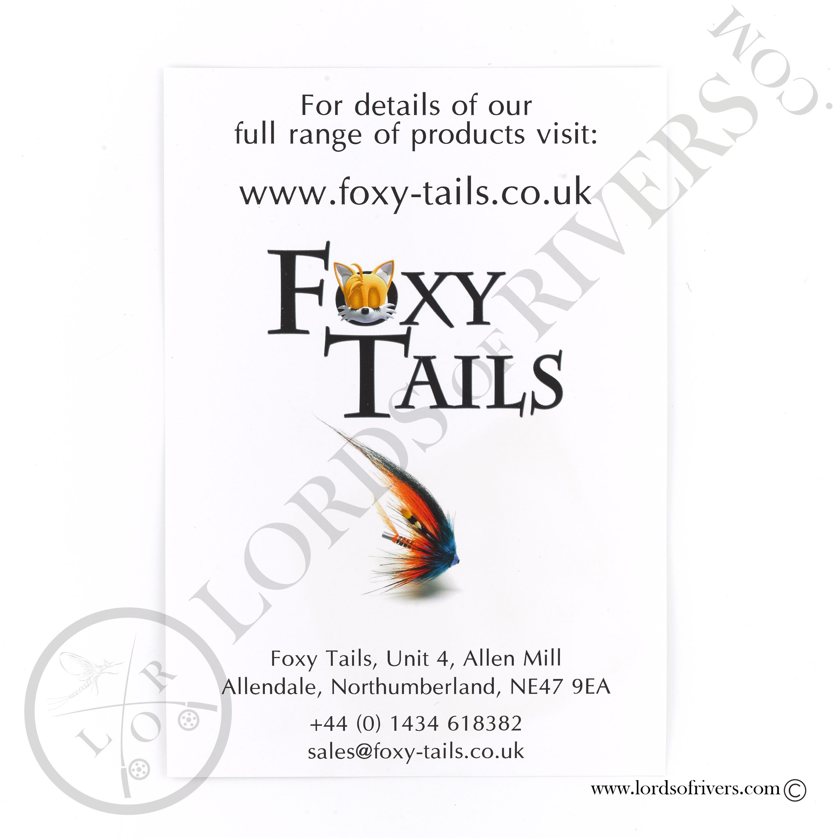 Foxy-Tails Dyed Silver Fox
